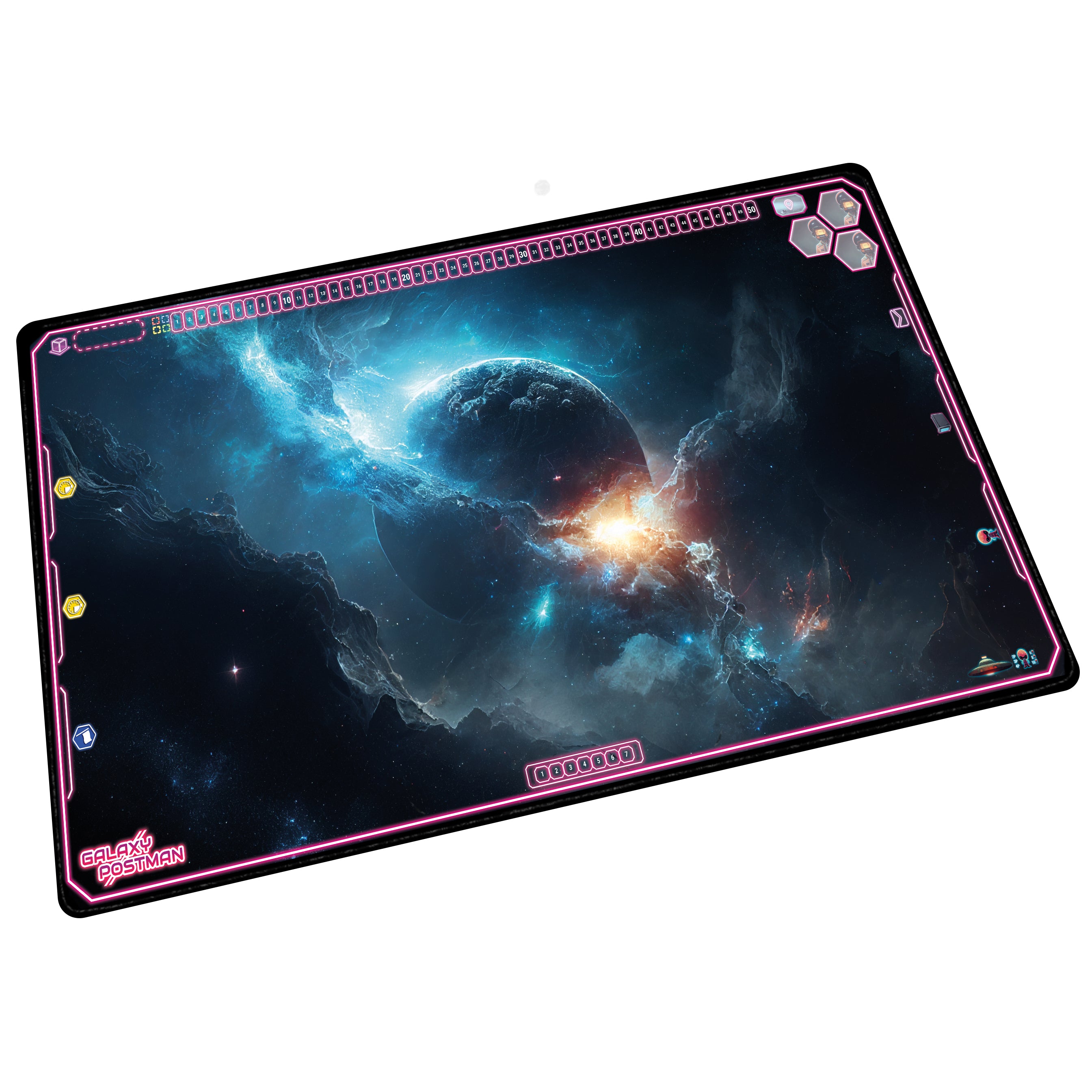 Galaxy Postman - Neopren Playmat – HodariSpiele